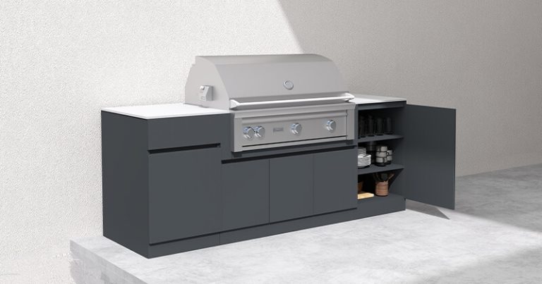 Modular Aluminum Outdoor Kitchen Cabinet China Supplier-SPACE