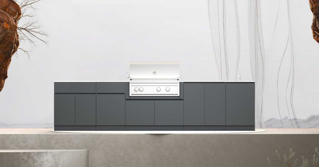 Revolutionary Aluminium Outdoor Cabinets For Outdoor Kitchen - SPACE Works